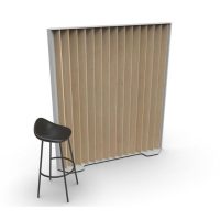 Timber Privacy Screen – Business Interiors
